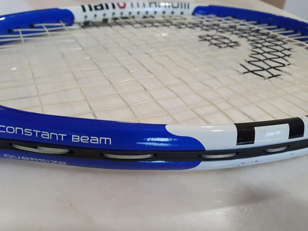 Head Nano Titanium Tennis Racket, Sports Equipment, Other Sports ...