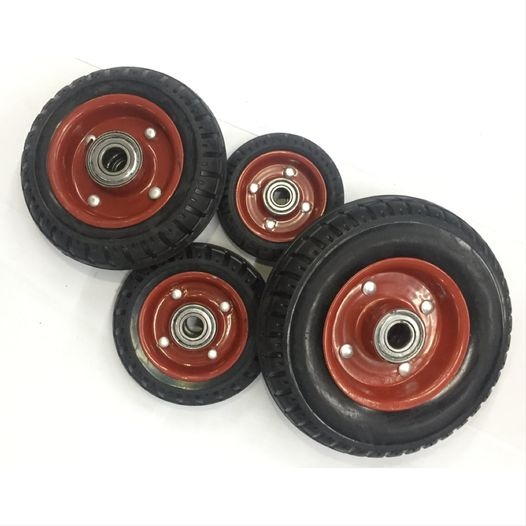 Heavy Duty Rubber Wheel/Push Cart Wheel (4,5,6, 8 & 10inch)NASA ...