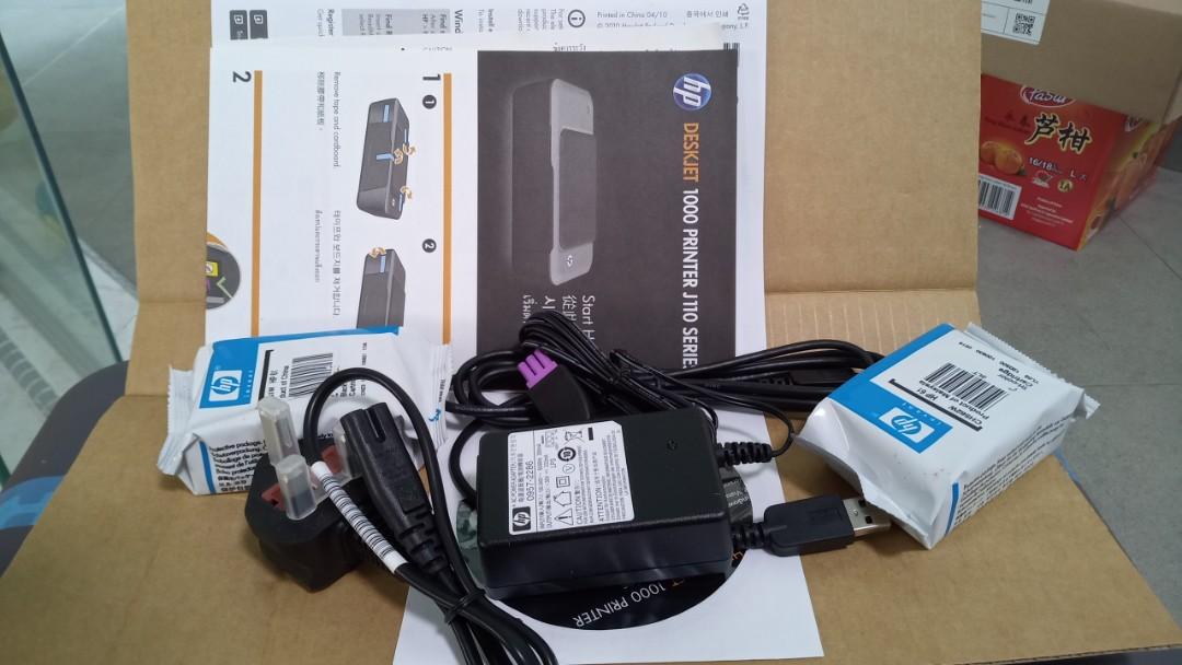 HP DESKJET 1000 J110a Printer, Computers & Tech, Printers, Scanners ...