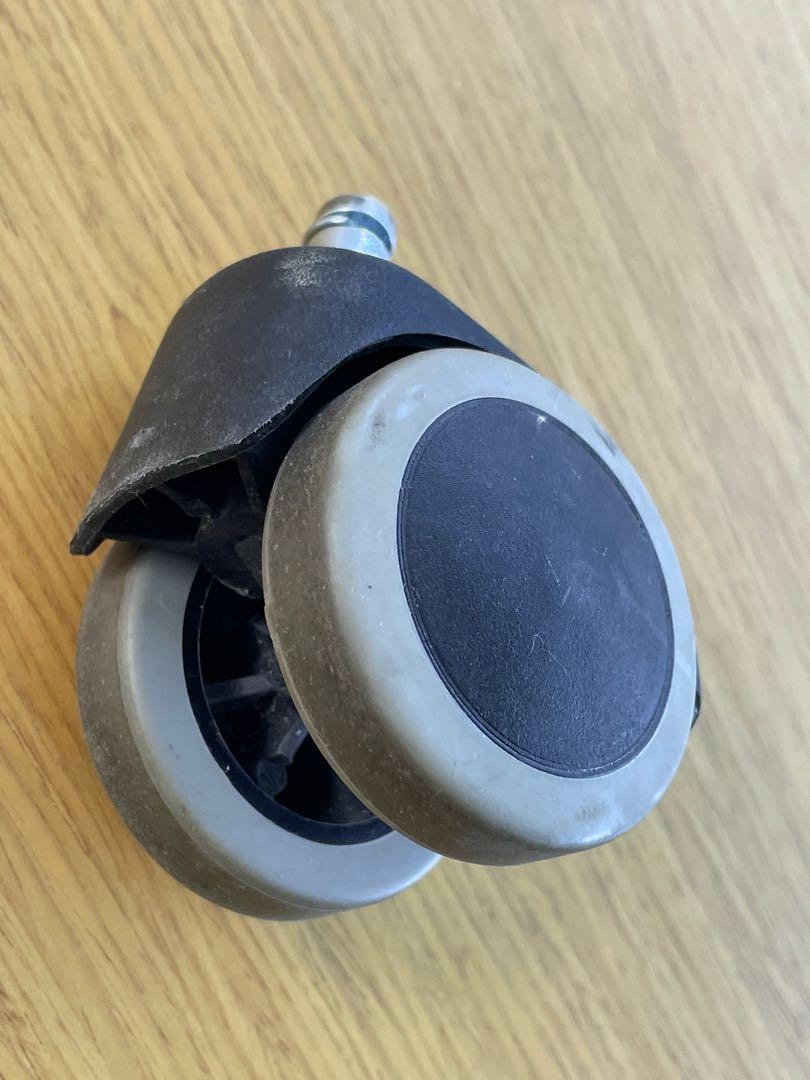 IKEA chair wheels - modified with no lock, Furniture & Home Living ...