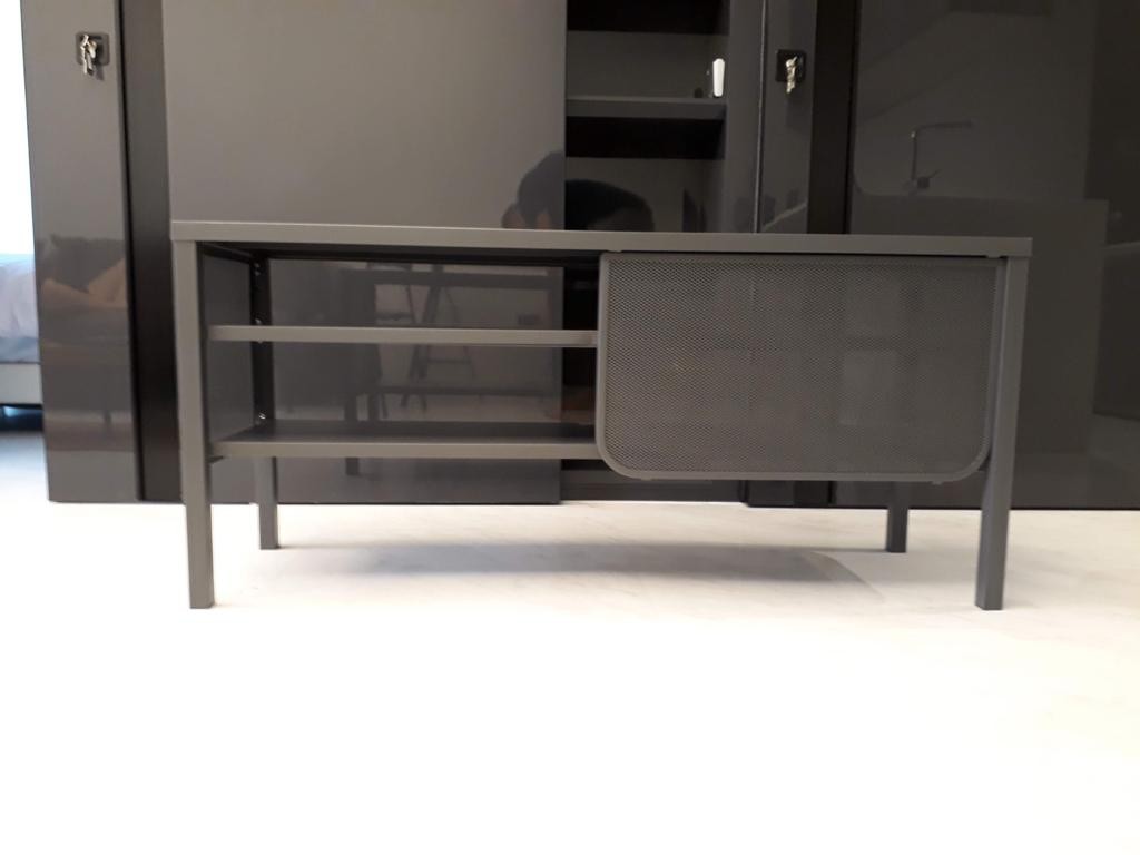 Ikea TV console gunmetal grey, Furniture & Home Living, Furniture, TV ...