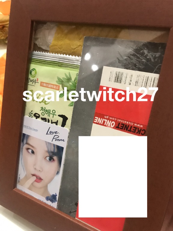 IU Love Poem Rare Merch + snack from IU, Hobbies & Toys, Memorabilia ...