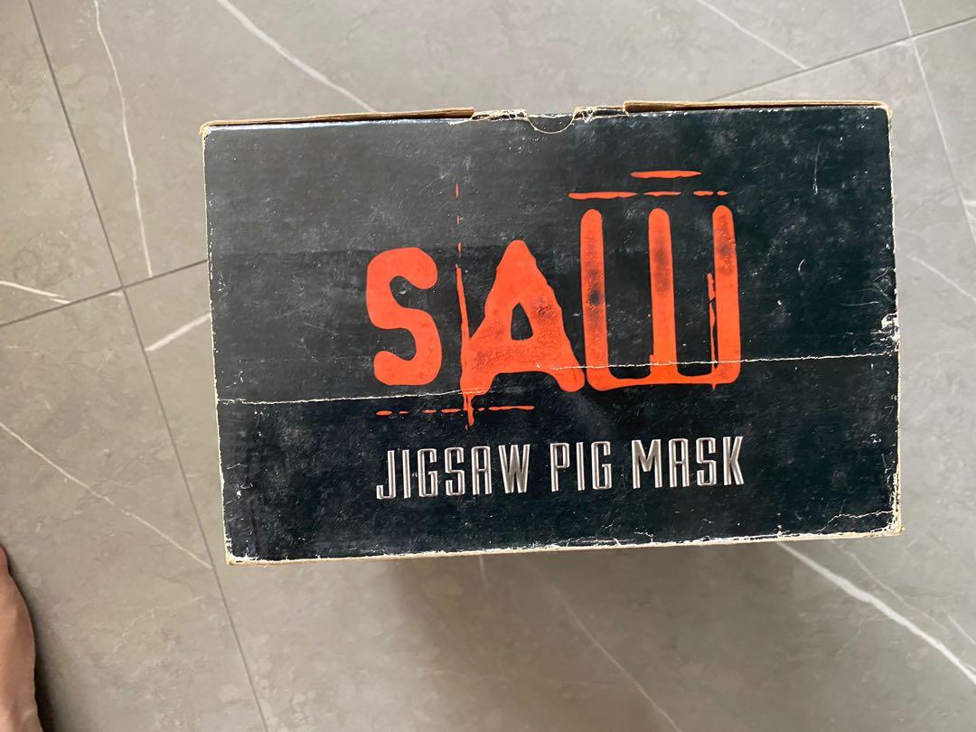 Jigsaw - Pig Face - Hollywood Collectibles Group - SAW figure statue ...