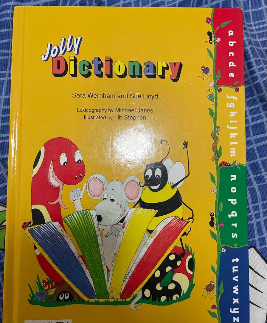 Jolly Dictionary- 90 % new, 興趣及遊戲, 書本 & 文具, 小朋友書 - Carousell