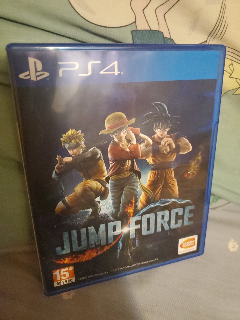jump force, 遊戲機, 遊戲機遊戲, PlayStation - Carousell