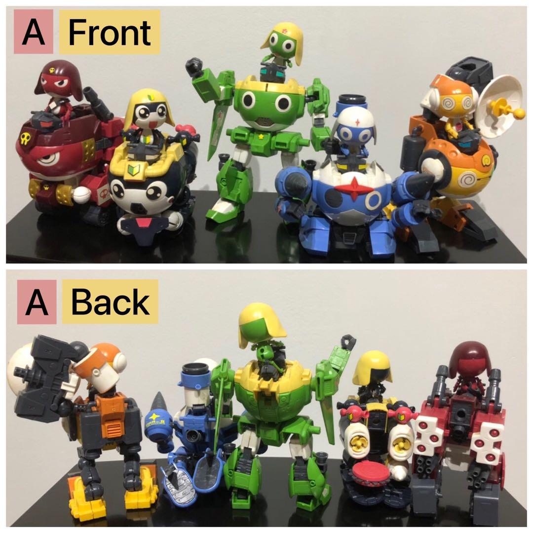 Keroro DX-03 TEAM KERORO MK.II GOD KERON, Keroro Afro sergeant sgt ...
