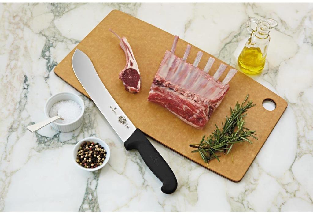 [KM1] Victorinox Swiss Army Cutlery Fibrox Pro Butcher Knife, 10-Inch ...