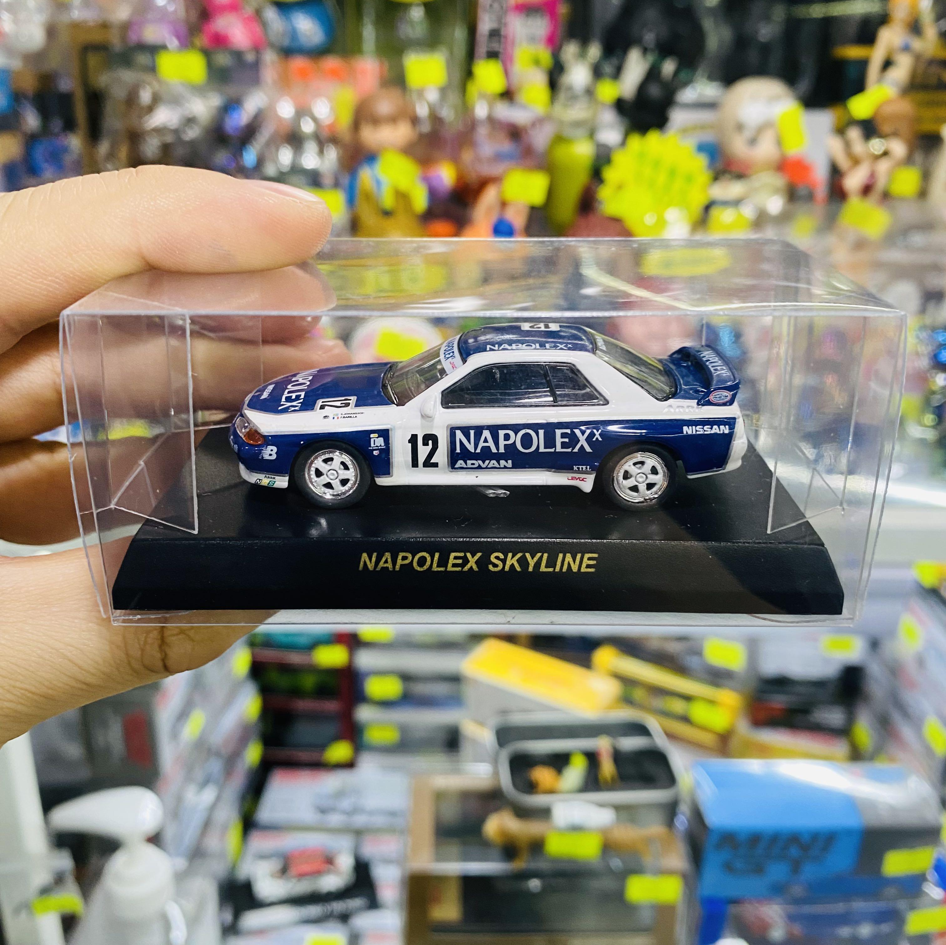 Kyosho 1/64 Die-cast Model Car Napolex Skyline 京商 日產 戰神 Nissan Skyline ...