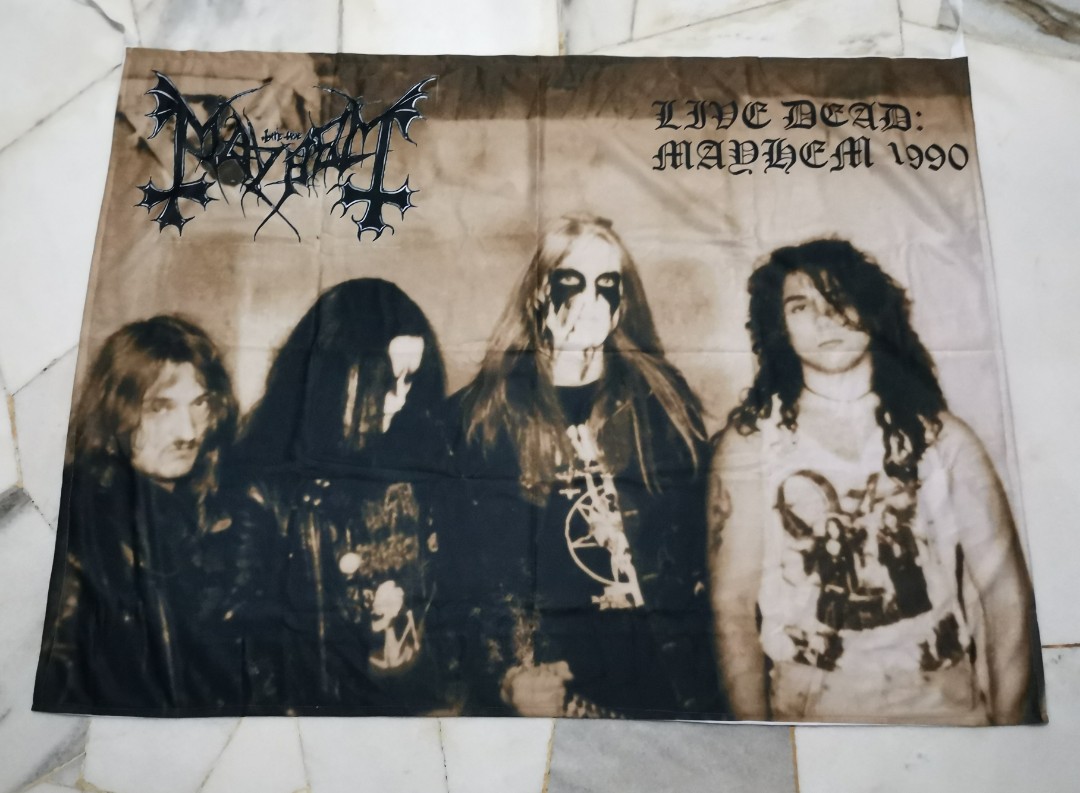 Mayhem flag, Men's Fashion, Tops & Sets, Tshirts & Polo Shirts on Carousell