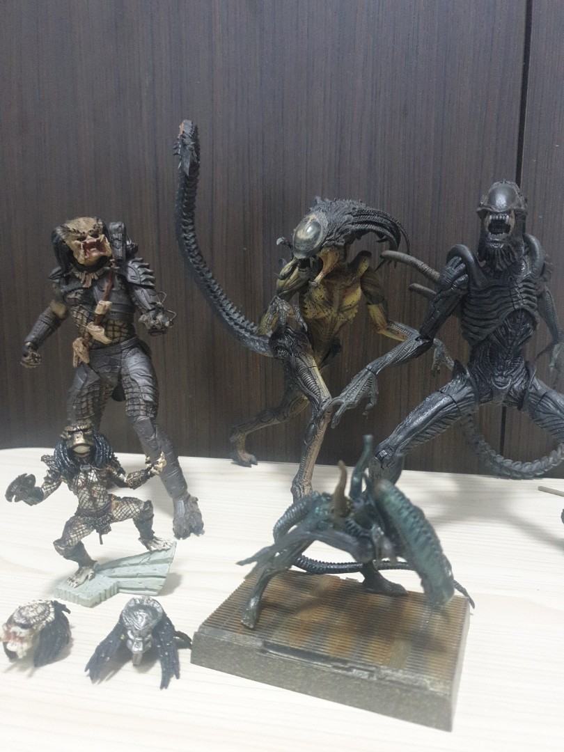 NECA Alien, Predator and Predalien, Hobbies & Toys, Toys & Games on ...