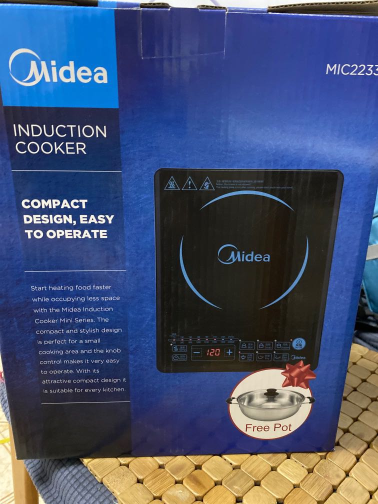 Midea induction cooker, TV & Home Appliances, Kitchen Appliances ...
