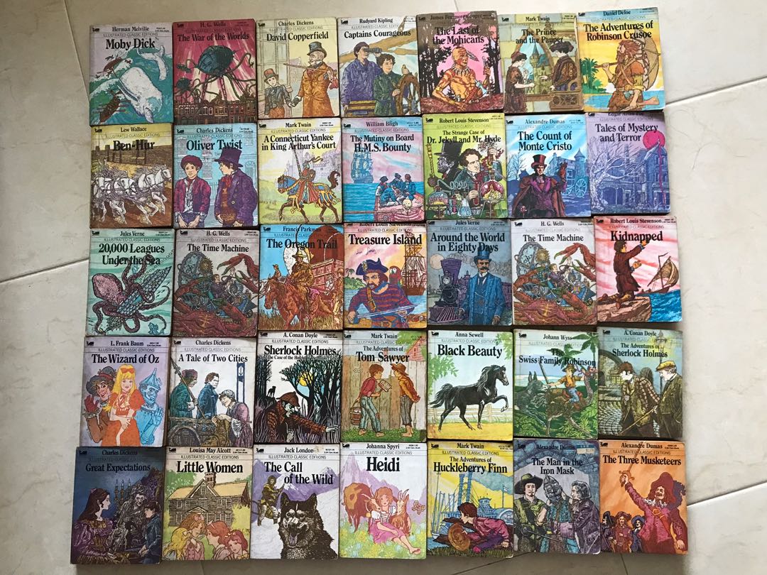 Moby Illustrated Classics - Various Title, Hobbies & Toys, Books ...
