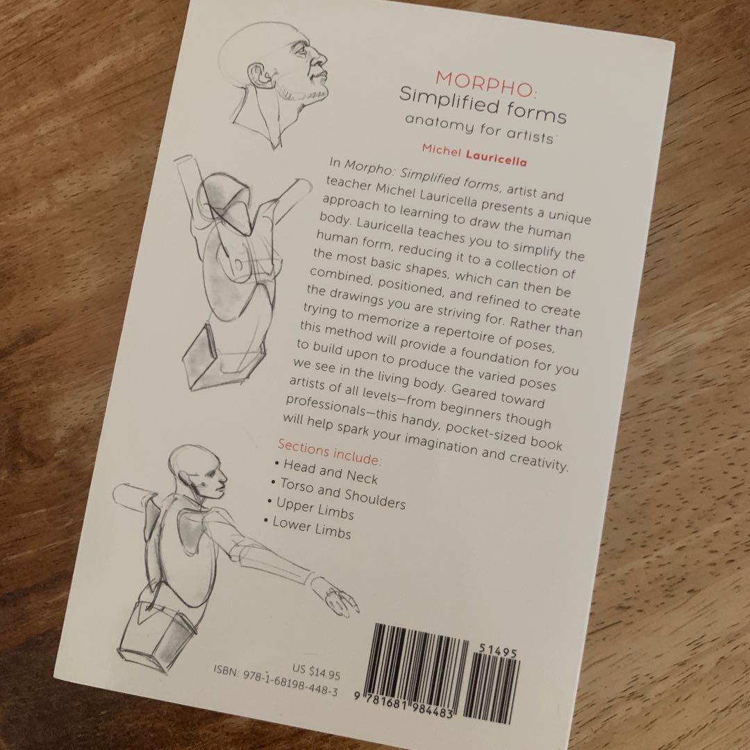 Morpho Simplified Forms Anatomy For Artist Drawing Sketching RockyNook ...