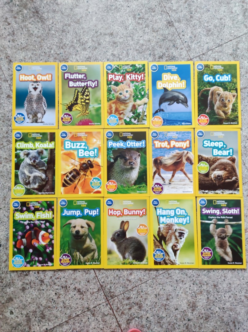 National Geographic Kids pre-reader/level 2, Hobbies & Toys, Books ...