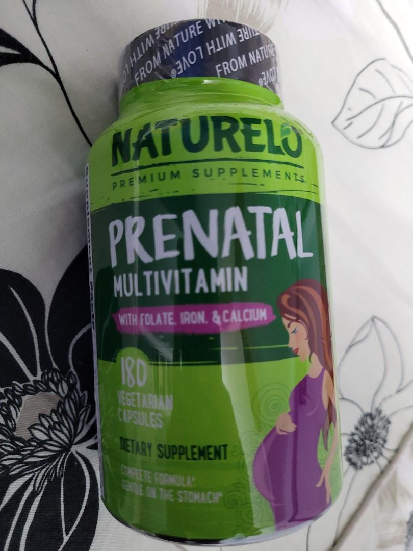Naturelo Prenatal Multivitamins, Health & Nutrition, Health Supplements ...