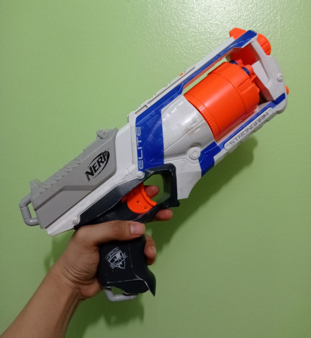 NERF N-Strike Elite Strongarm, Hobbies & Toys, Toys & Games on Carousell