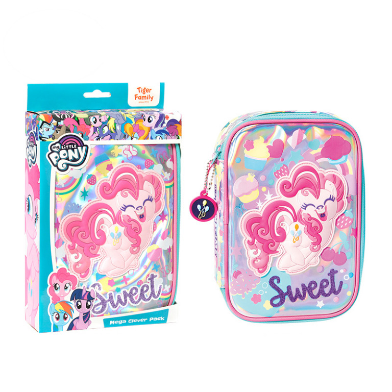 NEW My Little Pony Pencil case organiser by Tiger Family (Mega clever ...