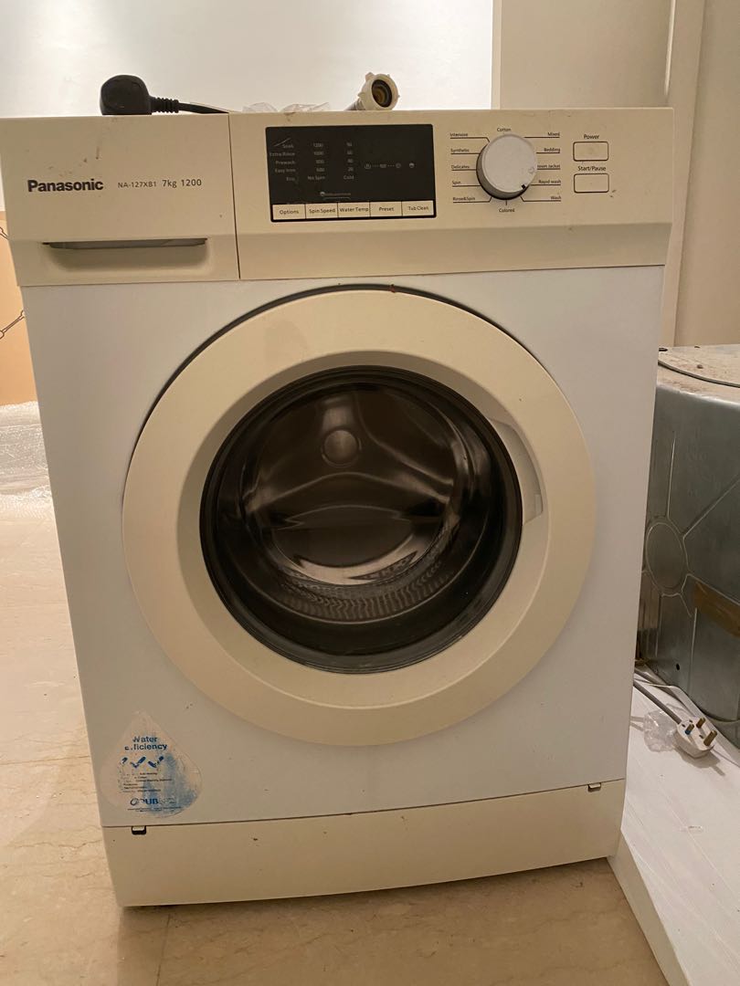 Panasonic 7kg front load washing machine, TV & Home Appliances, Washing ...