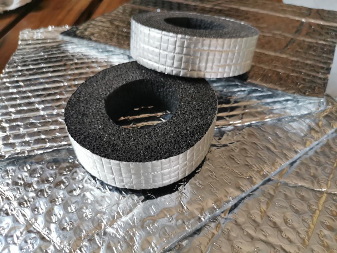 Pipe Insulation (Bare and Insulated) and BubbleFoil insulation Bubble ...