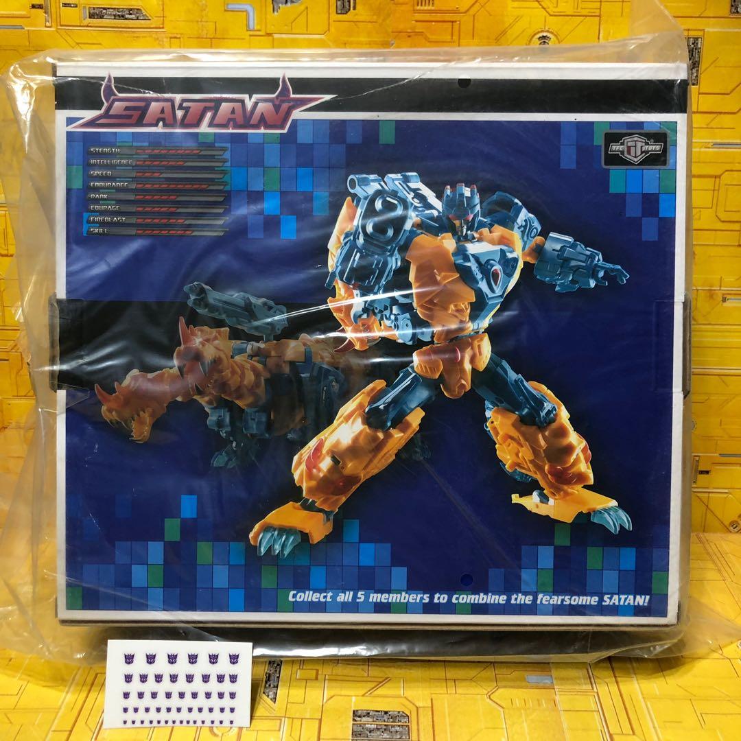 Transformers TFC Toys - Satan Combiner S-01 Astaroth (aka Sinnertwin of ...