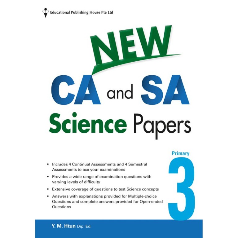 Primary 3 New CA and SA Science Papers/ Primary 3 Science Assessment ...