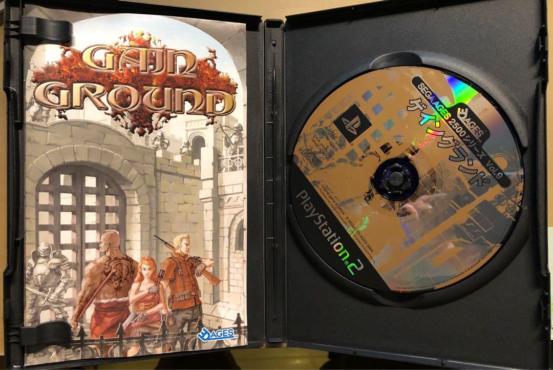 中古美品PS2 Sega Ages Vol.9 Gain Ground, 電子遊戲, 電子遊戲, PlayStation - Carousell