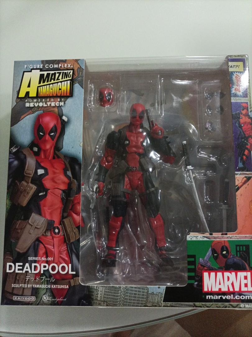 Revoltech Deadpool (bootleg), Hobbies & Toys, Toys & Games on Carousell