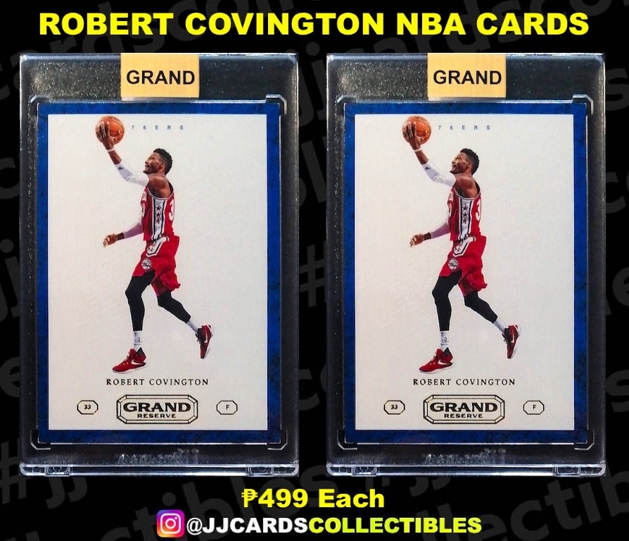 Robert Covington 2016 Grand Reserve NBA Cards w/ Free Magnetic Case ...