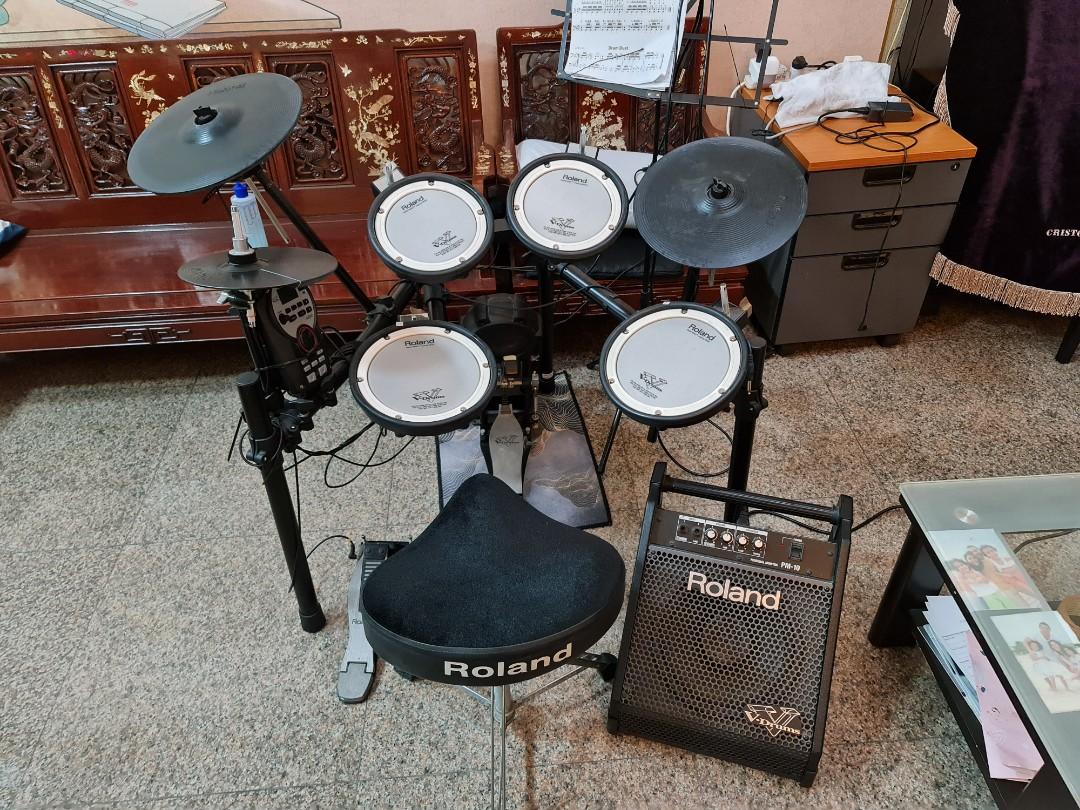 Roland TD-11 Electric Drum Set W/ PM 10 monitor, Hobbies & Toys, Music ...