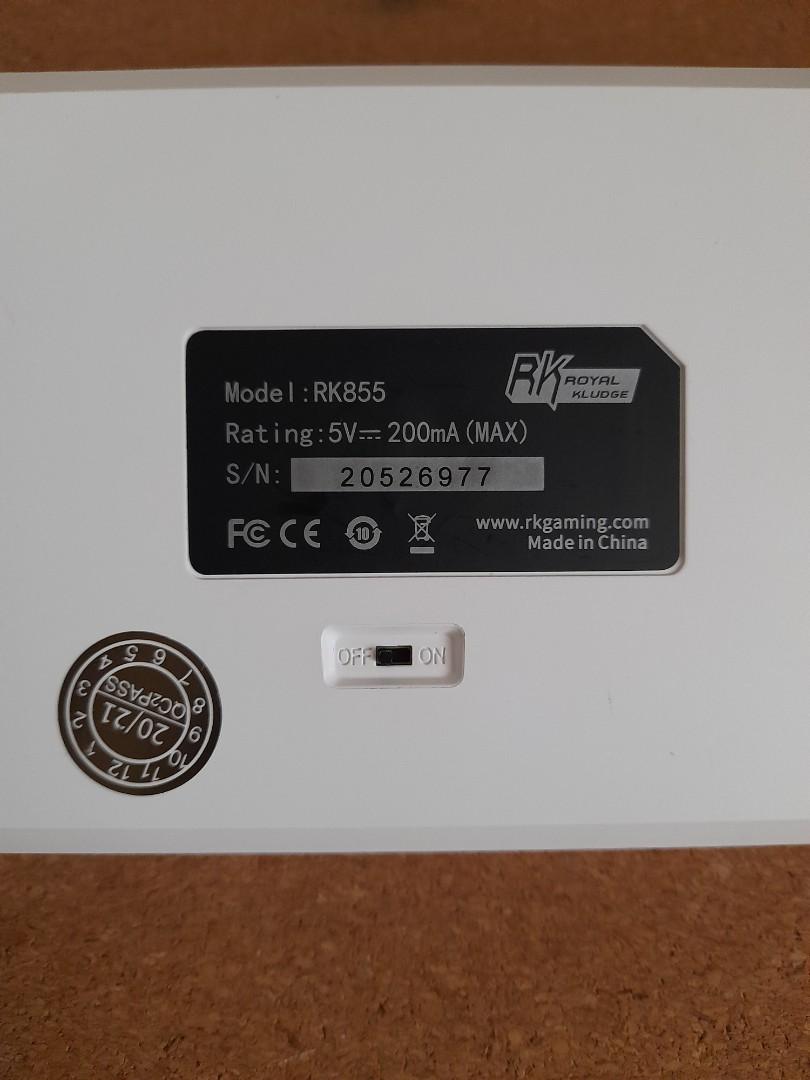 Royal Kludge RK855 Mechanical Keyboard Brown Switches, Computers & Tech ...