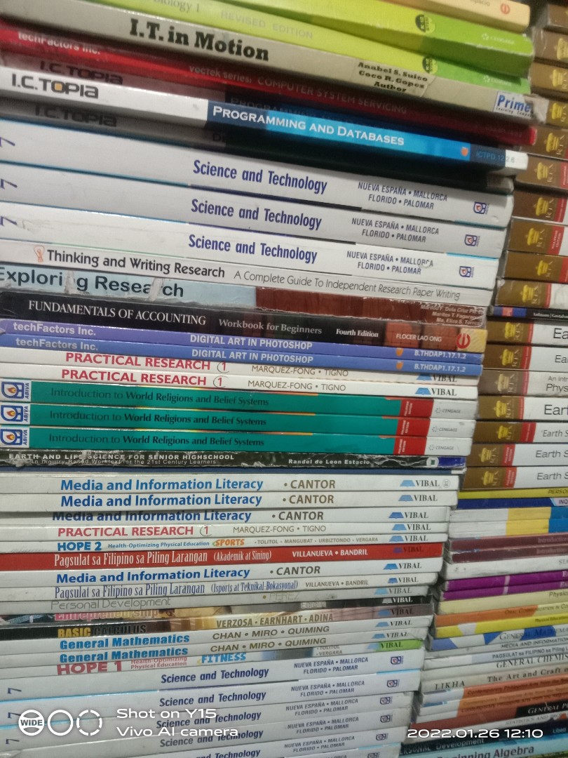 Senior high grade 11&12 available here, Hobbies & Toys, Books ...