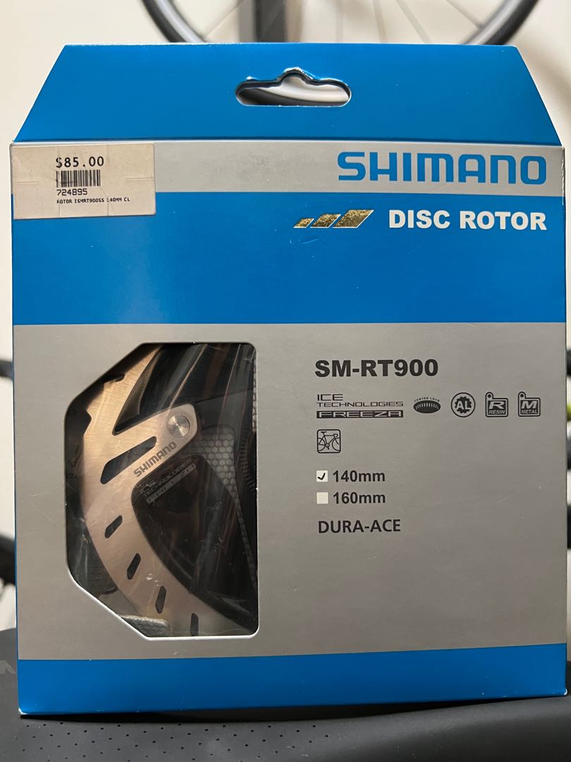 Dura Ace 140mm disc rotor SM-RT900, Sports Equipment, Bicycles & Parts ...