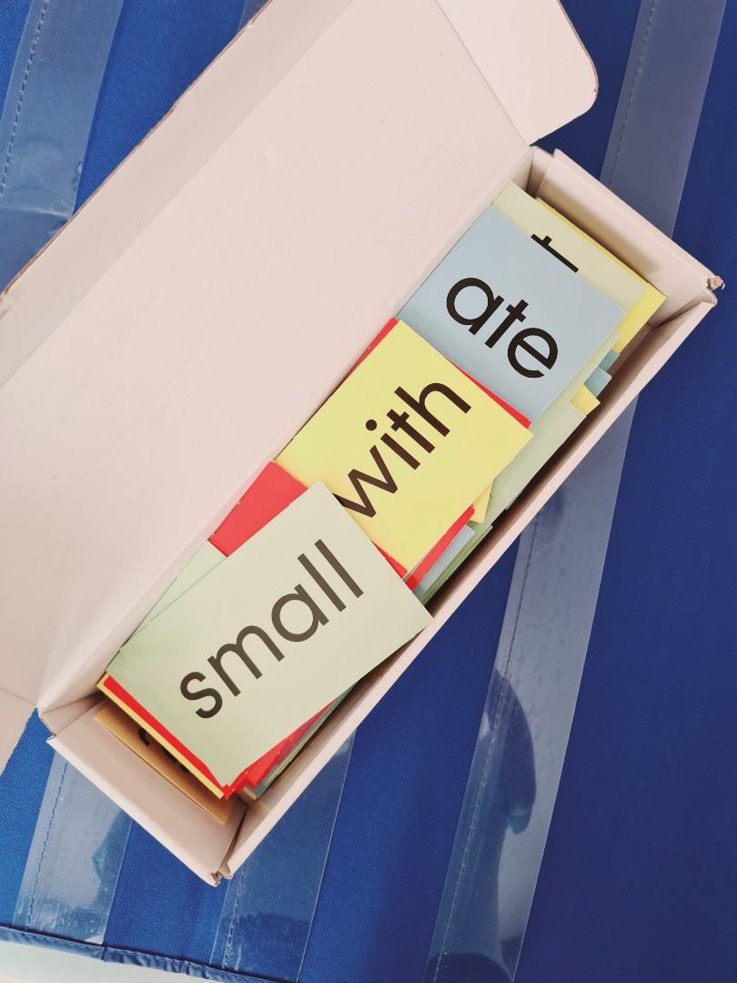 Sight words pocket chart and cards, Hobbies & Toys, Books & Magazines ...