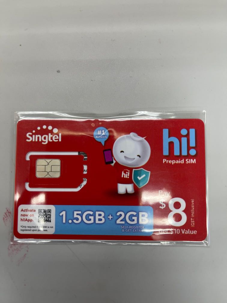 SingTel Registered Sim Card, Everything Else on Carousell