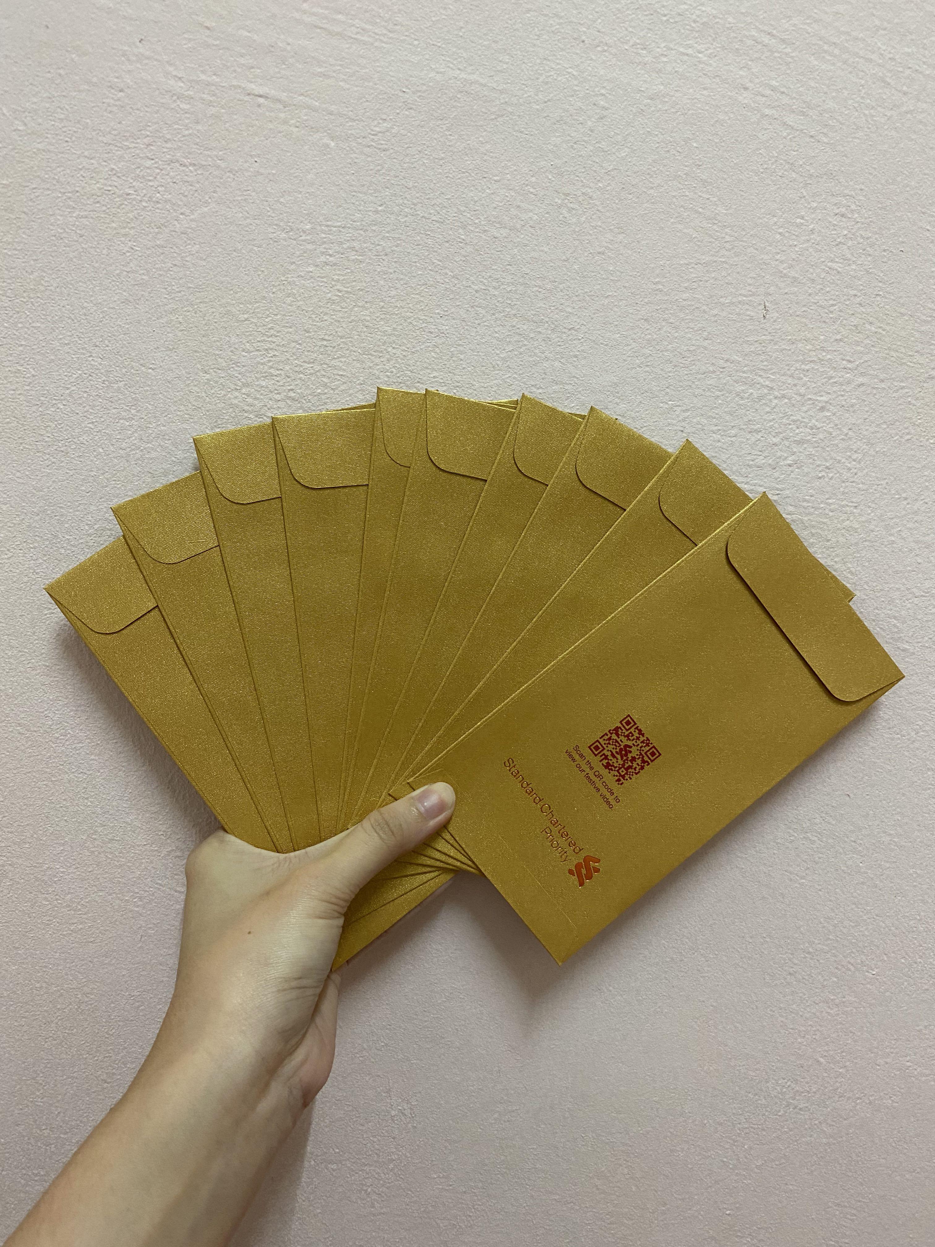 Standard charted priority ang pao + box, Hobbies & Toys, Stationery ...