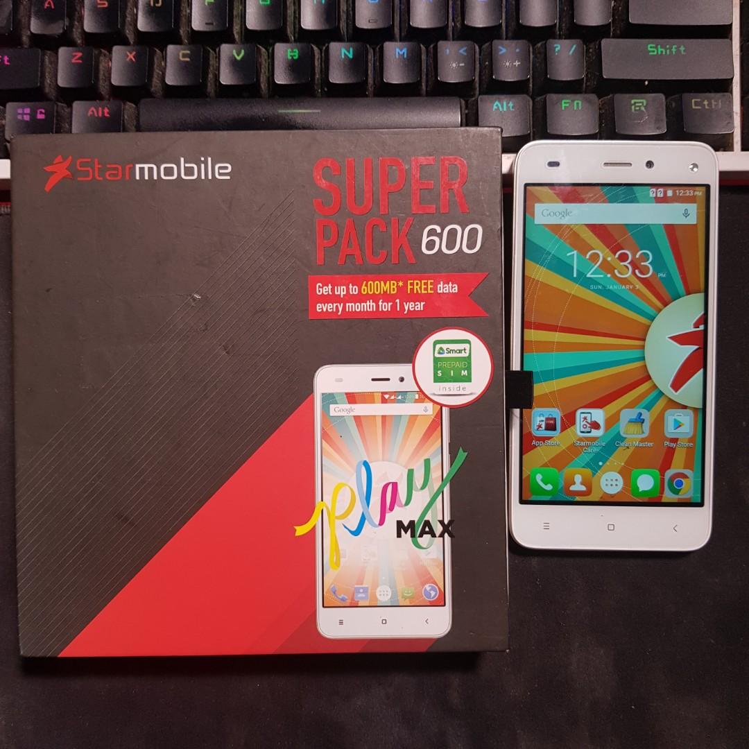 Starmobile Play Max Unit & Box Only *31780, Mobile Phones & Gadgets, Mobile Phones, Android ...