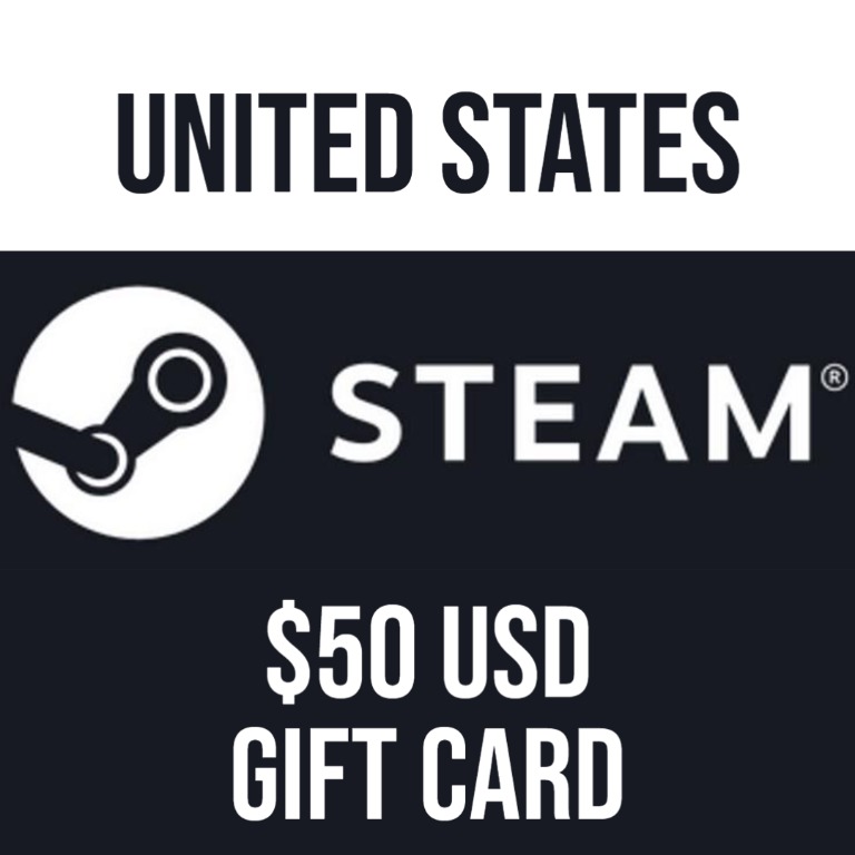 Steam Gift Card $50 (United States), Video Gaming, Gaming Accessories ...