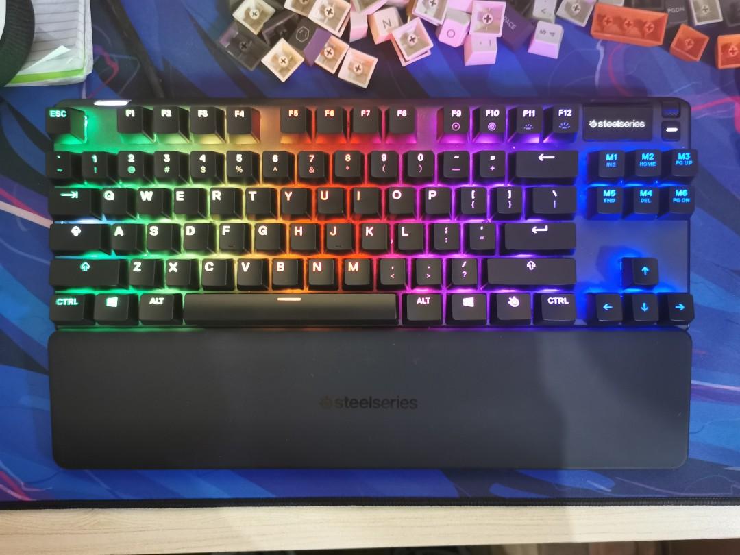 Steelseries Apex 7 TKL - (Blue Switches) Mechanical Keyboard- with free ...