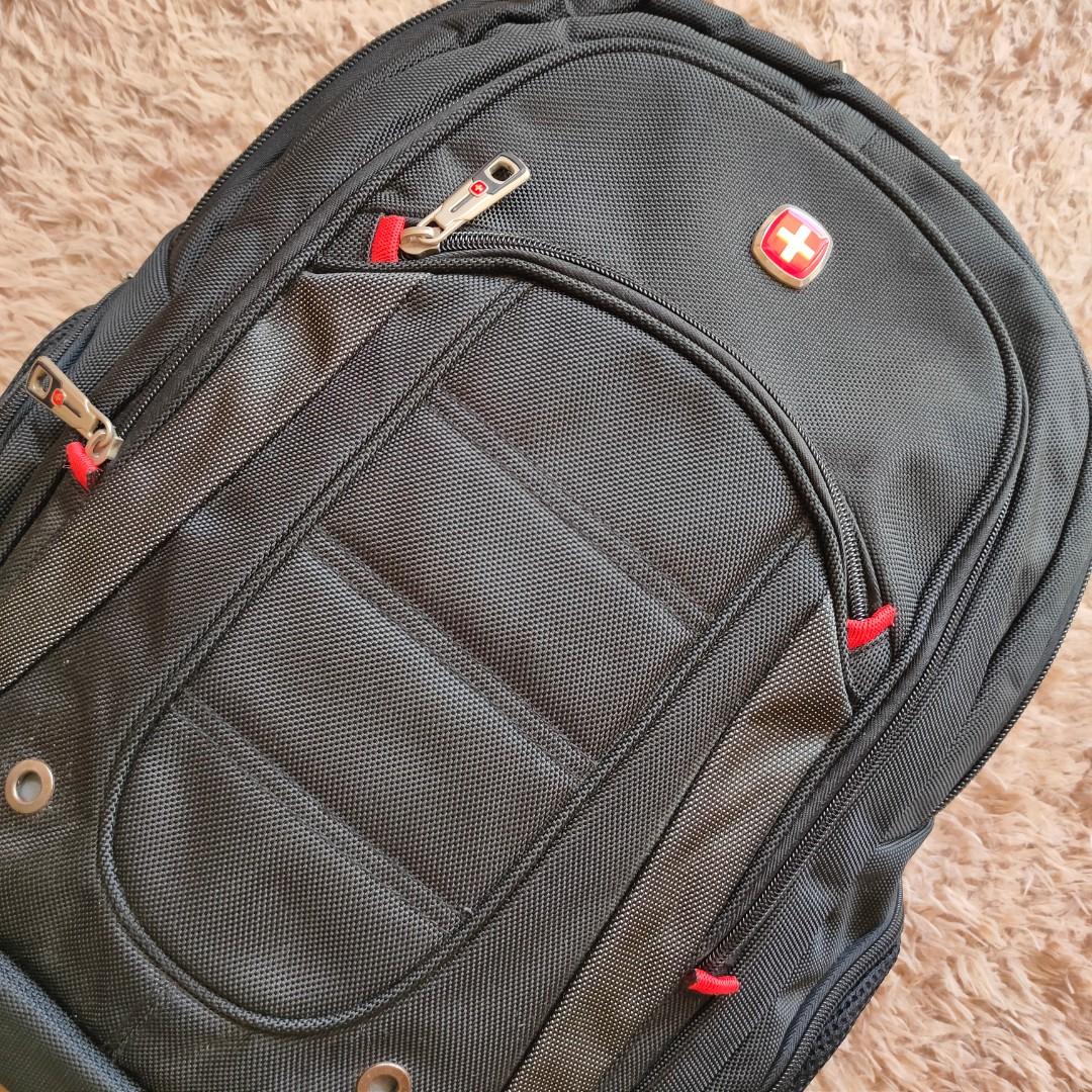 SWISS GEAR w/ Airflow Tech | Padded Laptop Backpack, Men's Fashion ...