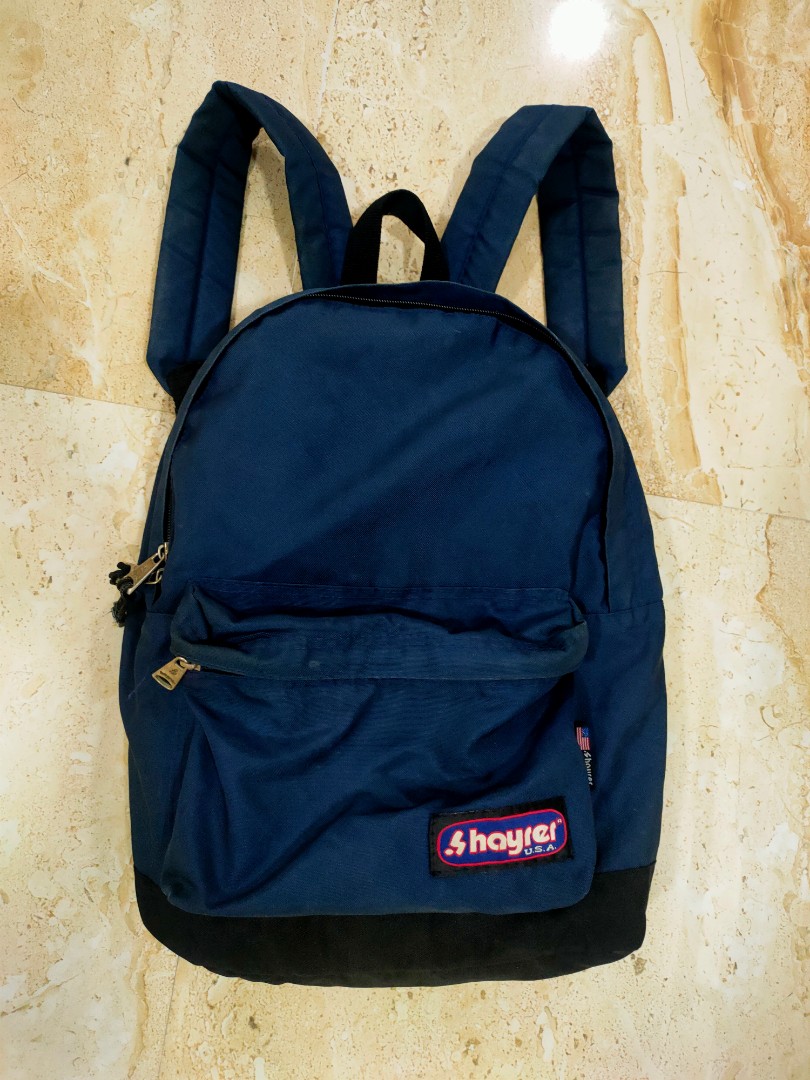 tas backpack HAYRER original USA size 40x33cm, Fesyen Pria, Tas ...