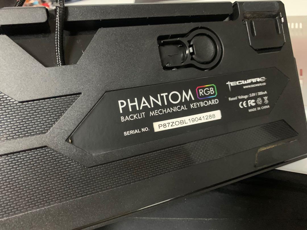 Techware Phantom Blue keys, Computers & Tech, Parts & Accessories ...