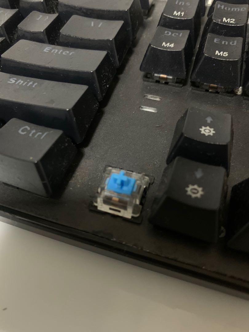Techware Phantom Blue keys, Computers & Tech, Parts & Accessories ...