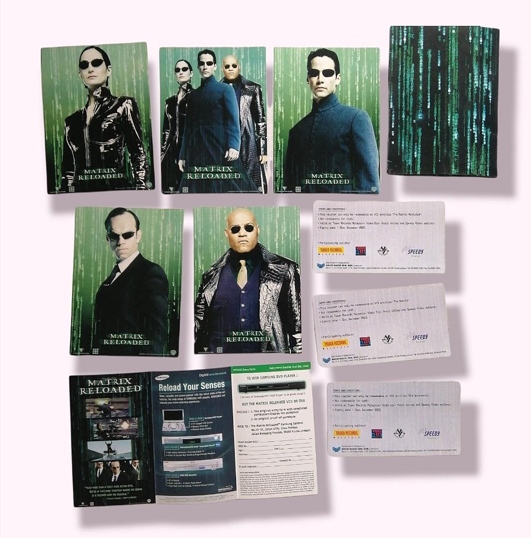 THE MATRIX RELOADED KOLEKSI CARD 2003, Hobbies & Toys, Collectibles ...