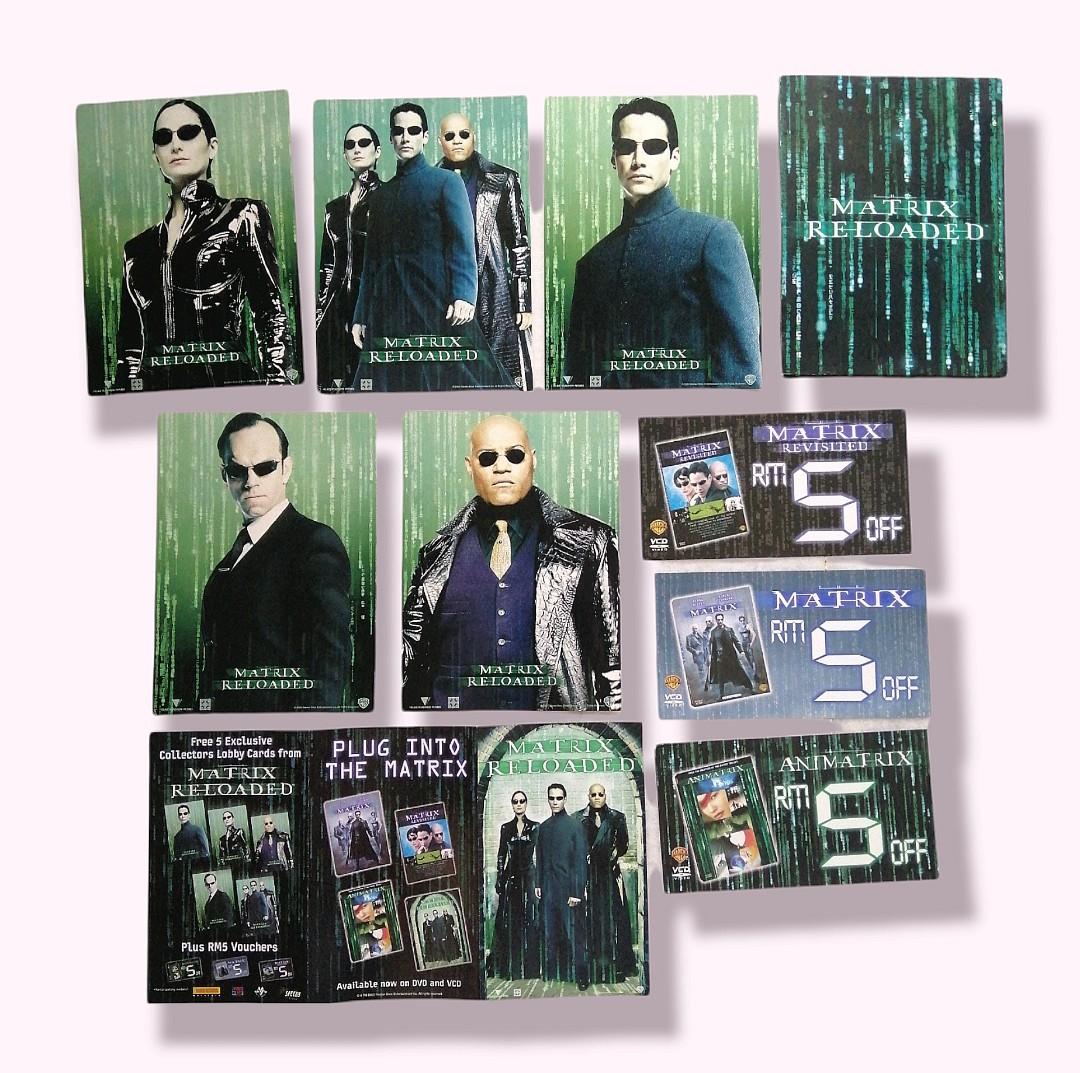 THE MATRIX RELOADED KOLEKSI CARD 2003, Hobbies & Toys, Collectibles ...