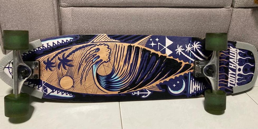 Tony hawk series longboard, Sports Equipment, Sports & Games, Skates ...
