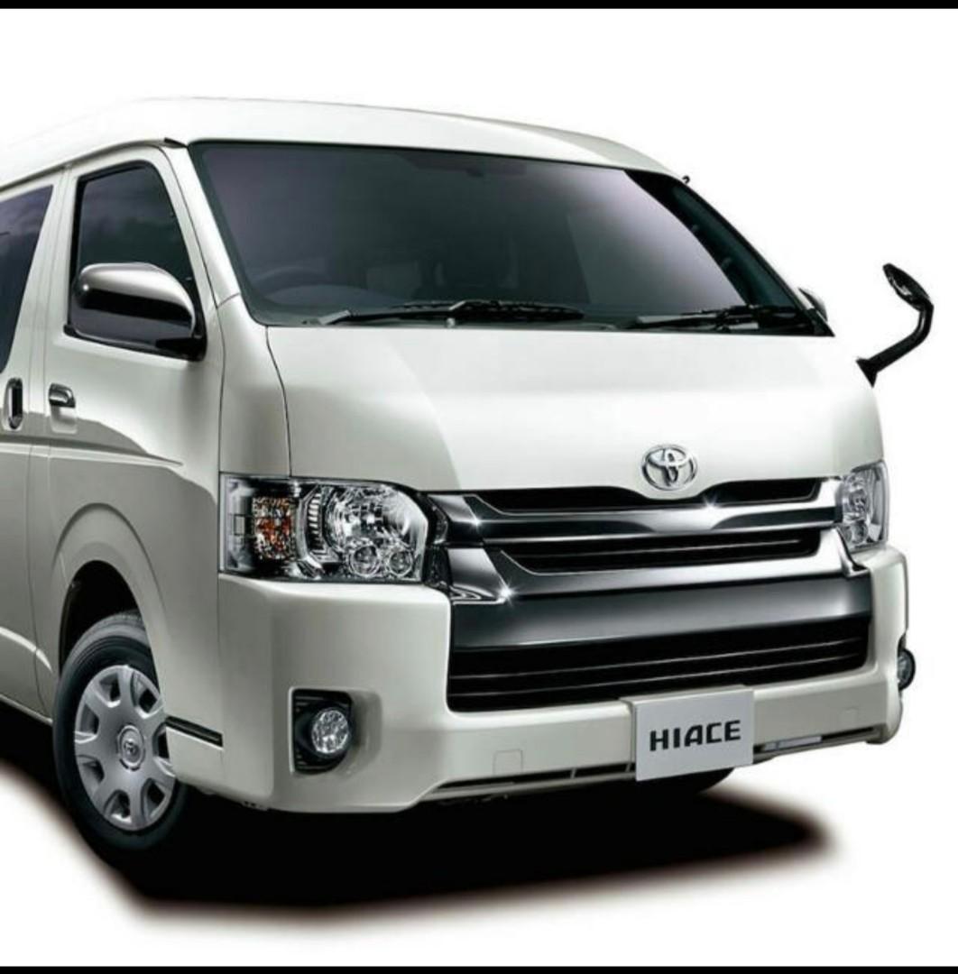 Toyota Hiace Super GL Mid-Roof van/minibus passenger charter 12 seater ...