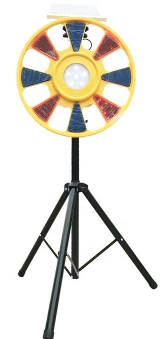 Traffic 2m Solar LED Warning Blinker Rotary Light, Commercial ...