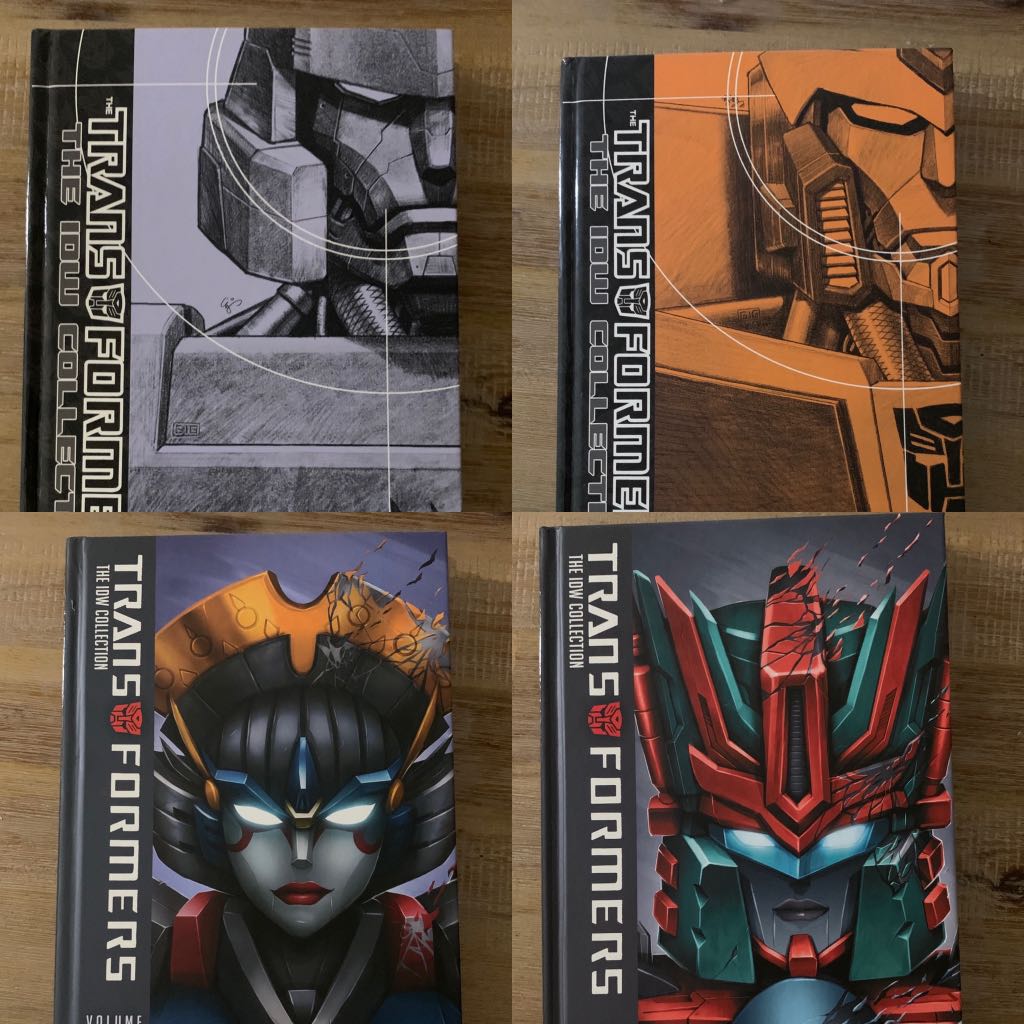 Transformers IDW collection phase 1 volumes 1 and 8, phase 2 volumes 9 ...