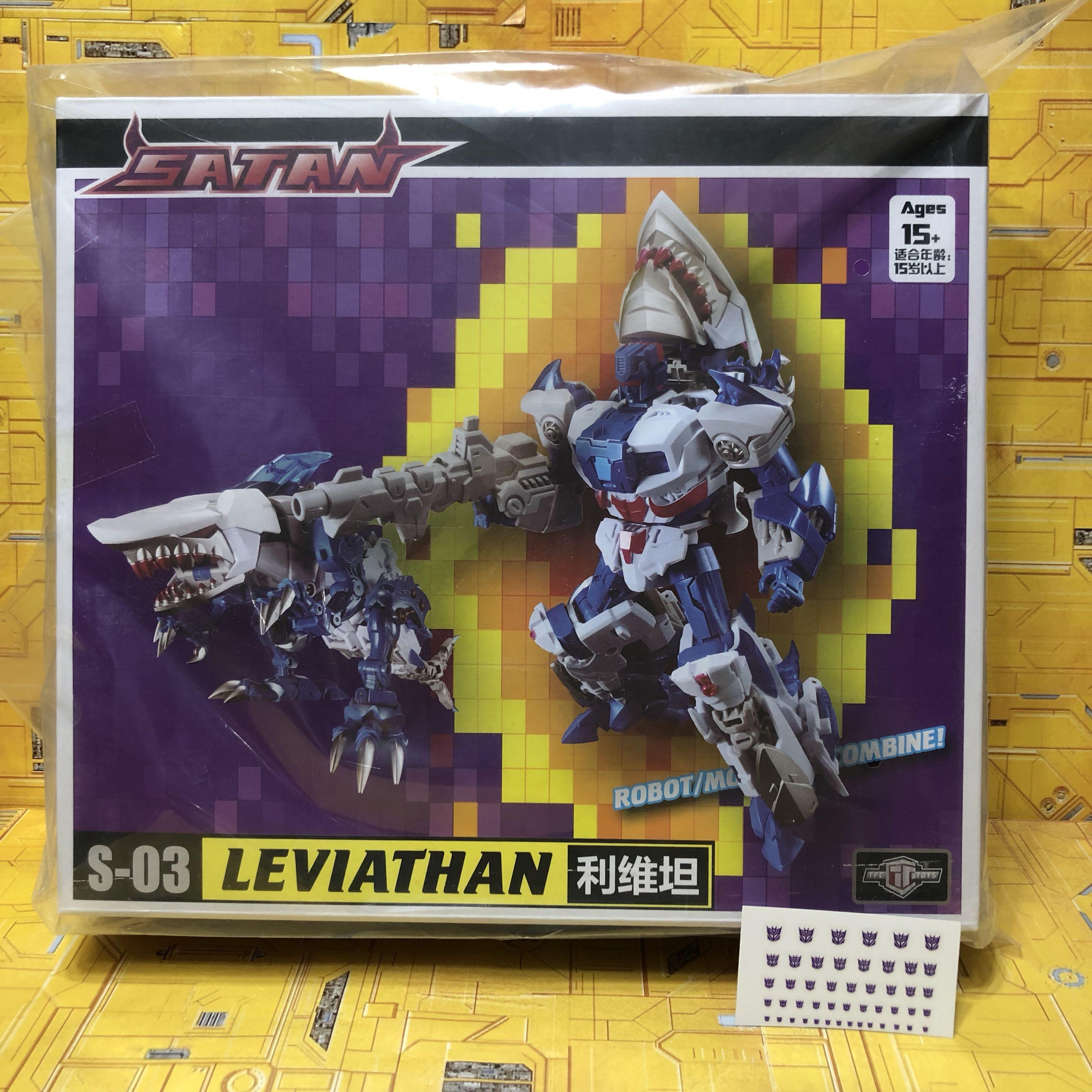 Transformers TFC Toys - Satan Combiner S-03 S03 Leviathan (aka ...