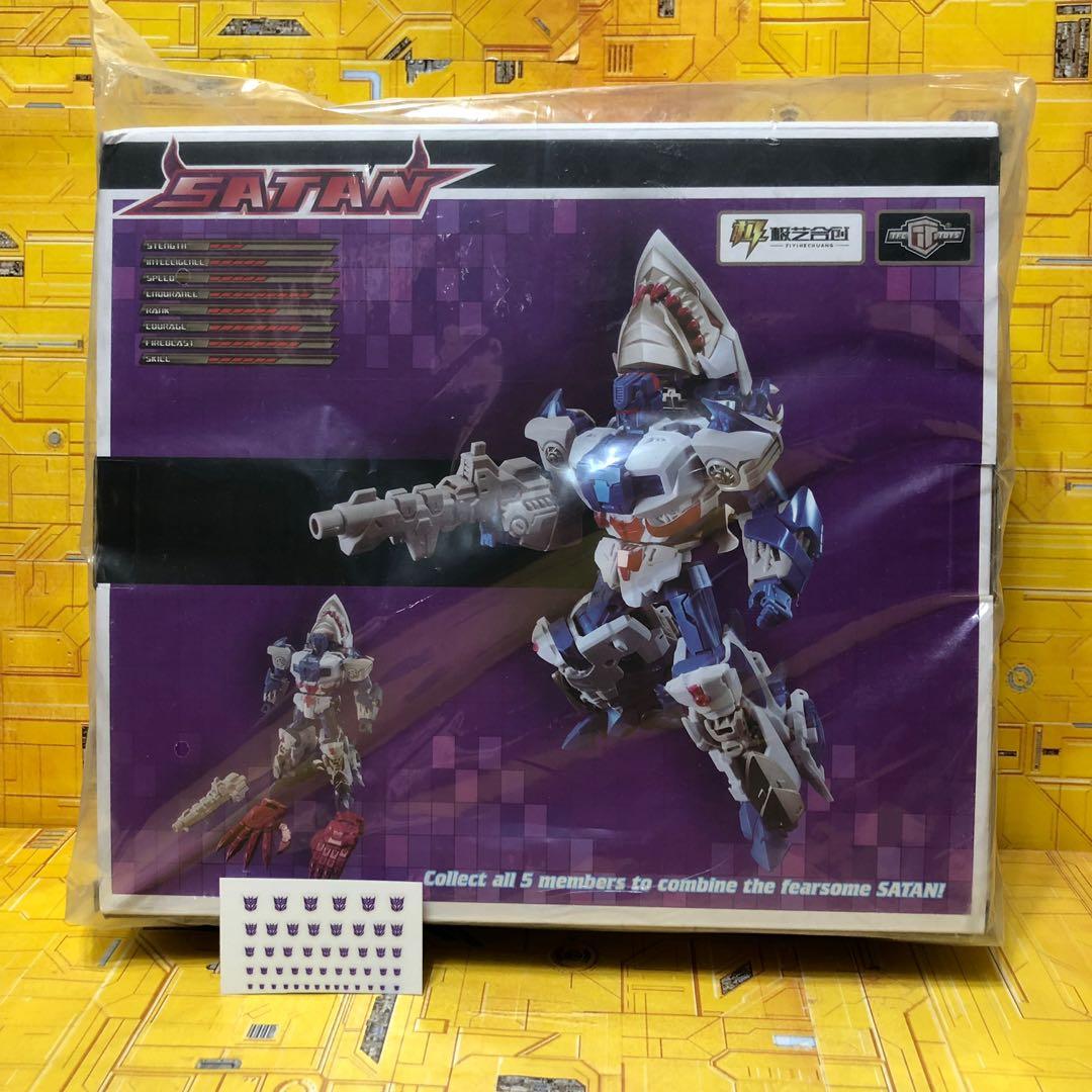 Transformers TFC Toys - Satan Combiner S-03 S03 Leviathan (aka ...